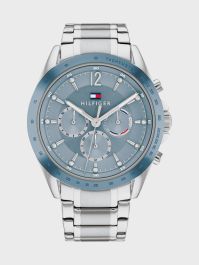 Multifunction Dial Stainless Steel Watch | Tommy Hilfiger