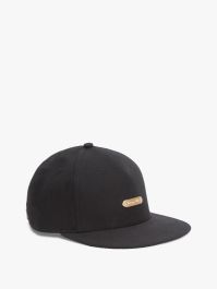 Plaque Flannel 5 Cap in Black | Tommy Hilfiger