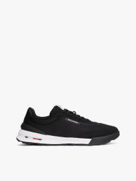 Black Retro Textured Mesh Trainers | Tommy Hilfiger
