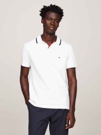 Tipped Collar Regular Fit Polo | Tommy Hilfiger