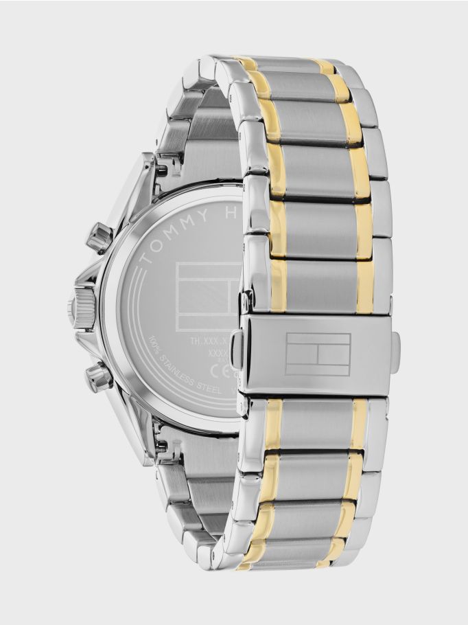 Two-Tone Multifunction Dial Watch | Tommy Hilfiger