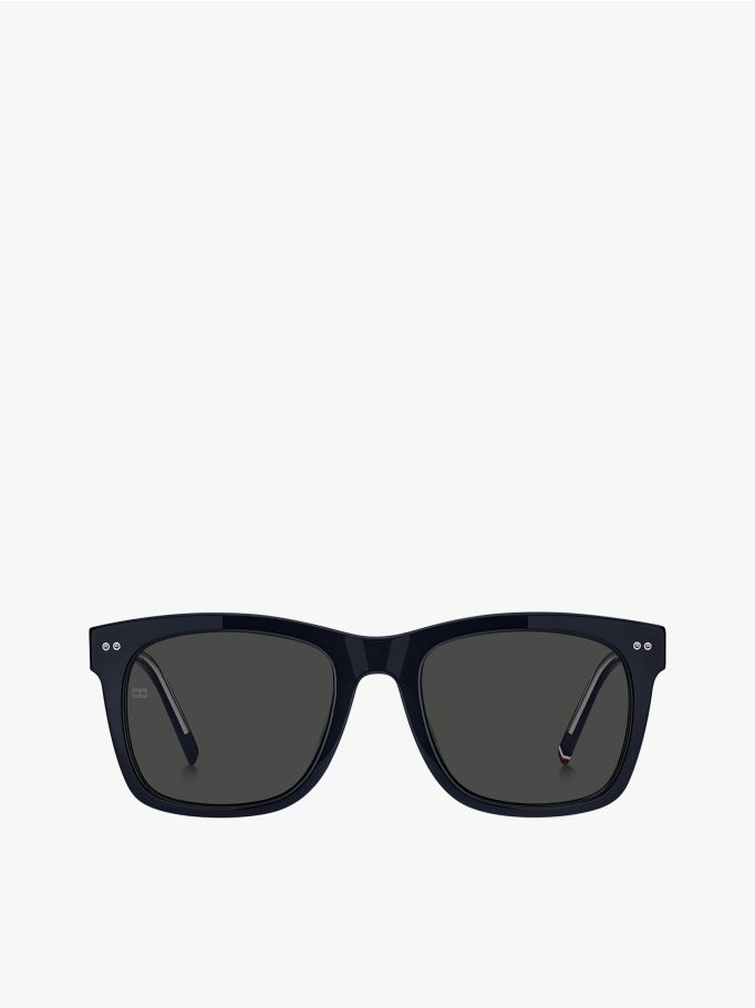 Man Rectangular Preppy Sunglasses | Blue | Tommy Hilfiger