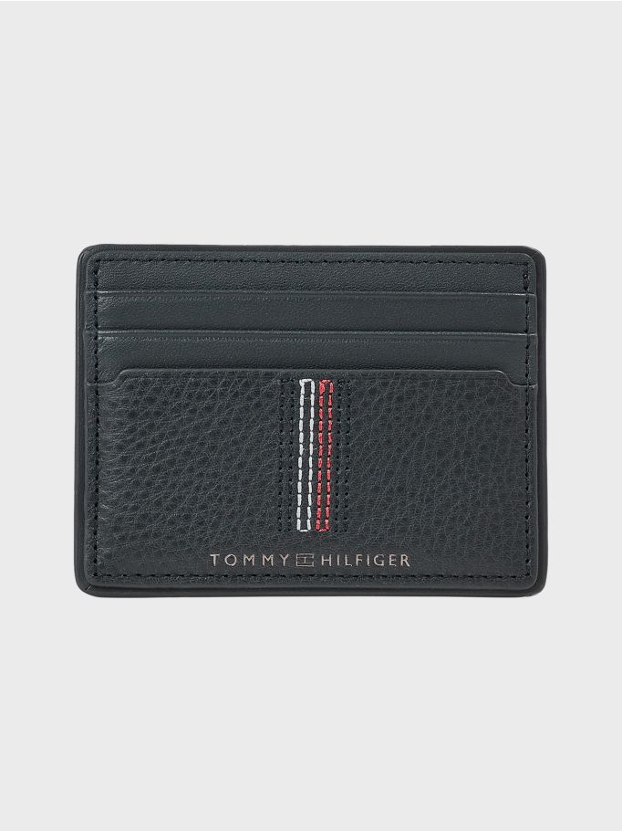 محفظة بطاقات كاجوال جلد | تومي هيلفيغر