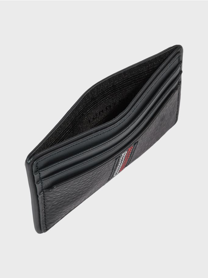 محفظة بطاقات كاجوال جلد | تومي هيلفيغر