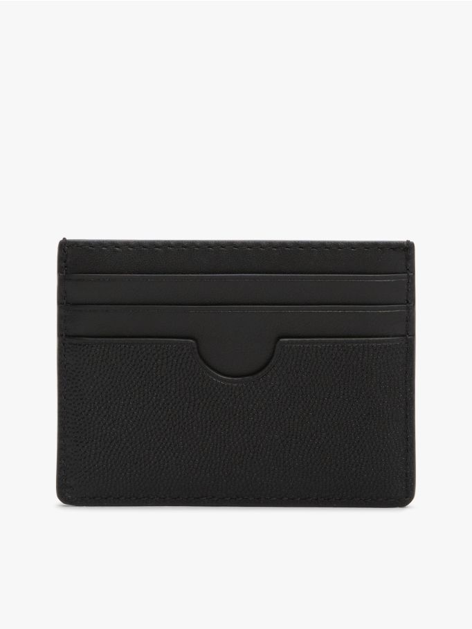 Chic Enamel Flag Leather Credit Card Holder | Tommy Hilfiger