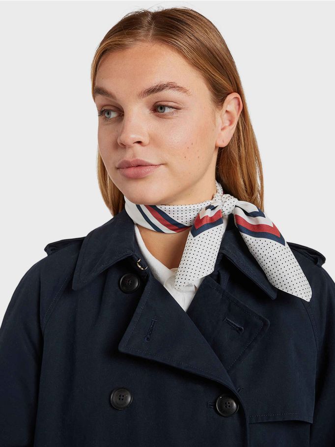 Monogram Print Scarf | Tommy Hilfiger
