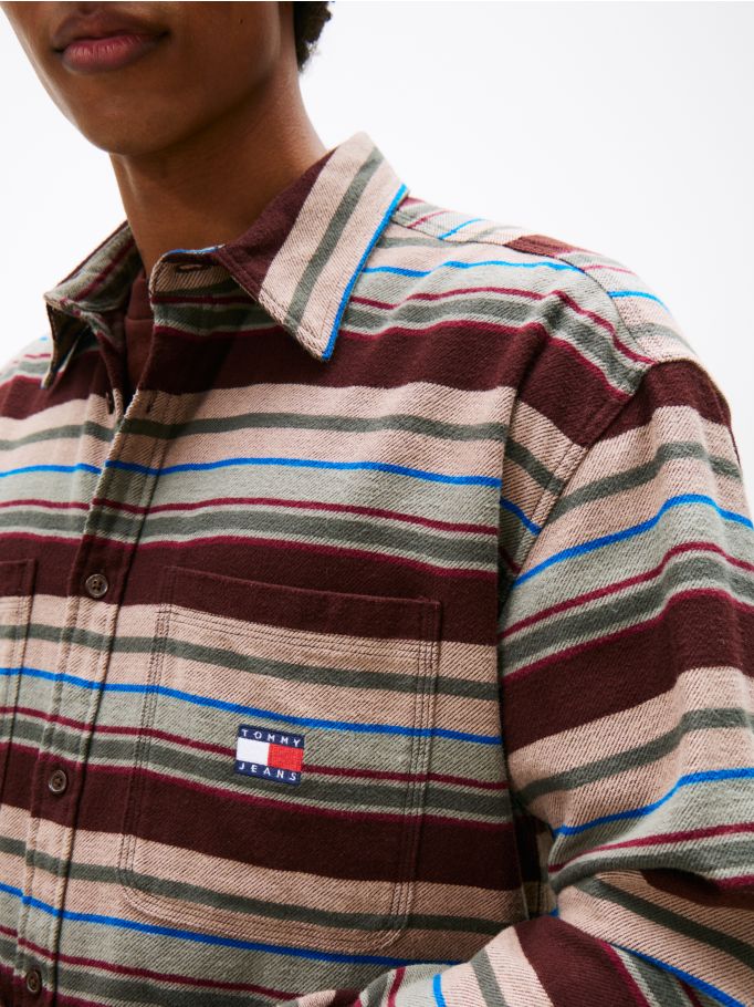 Sophisticated Oversized Fit Overshirt | Tommy Hilfiger