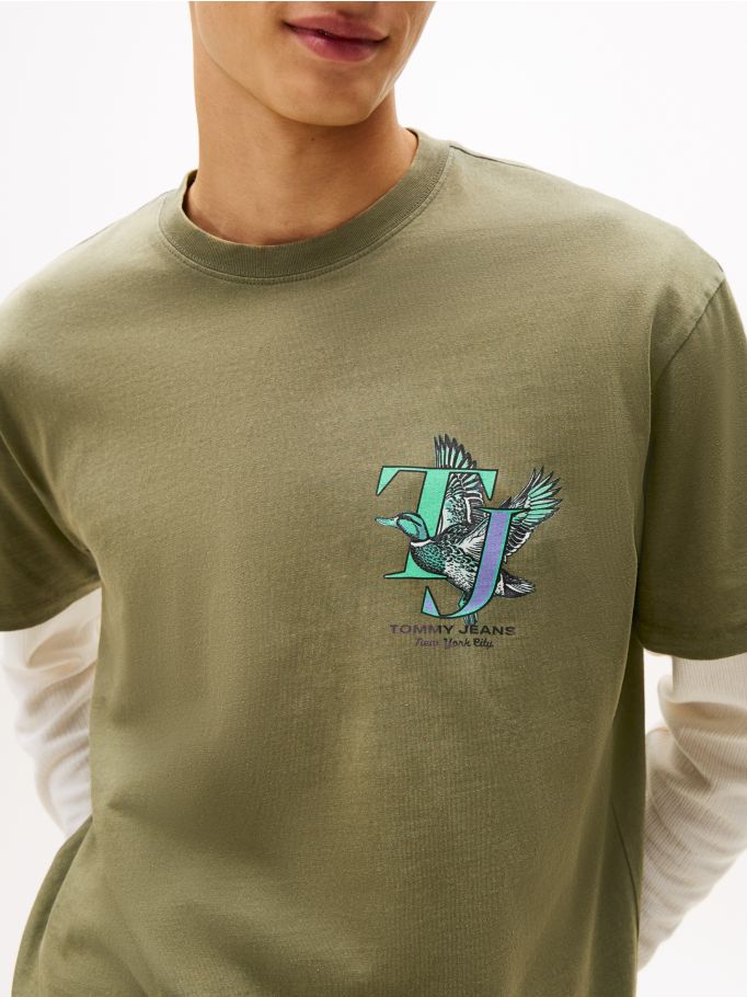Back Graphic Relaxed Crew Neck T-Shirt | Tommy Hilfiger