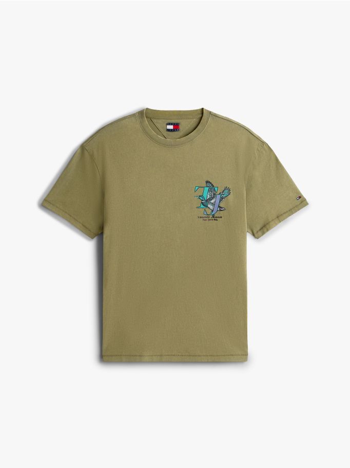 Back Graphic Relaxed Crew Neck T-Shirt | Tommy Hilfiger