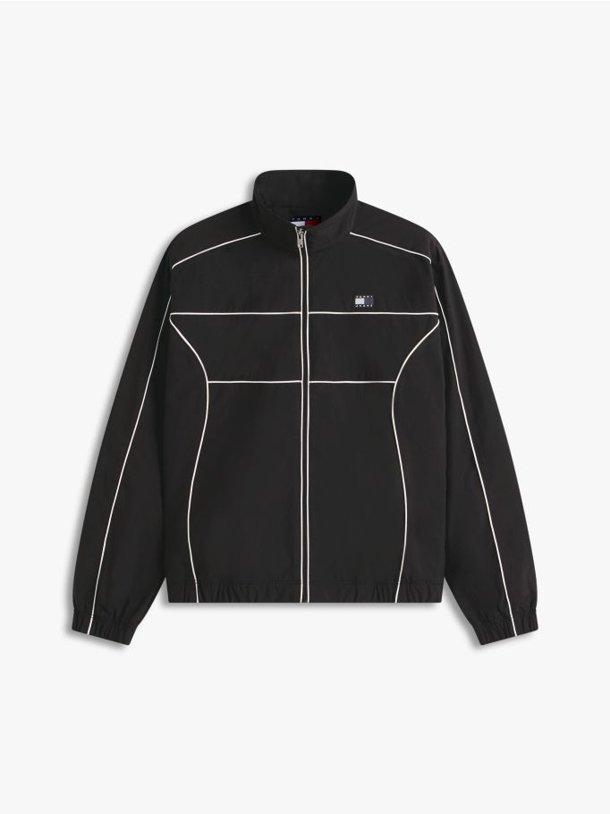 Black Logo Water-Repellent Jacket | Tommy Hilfiger