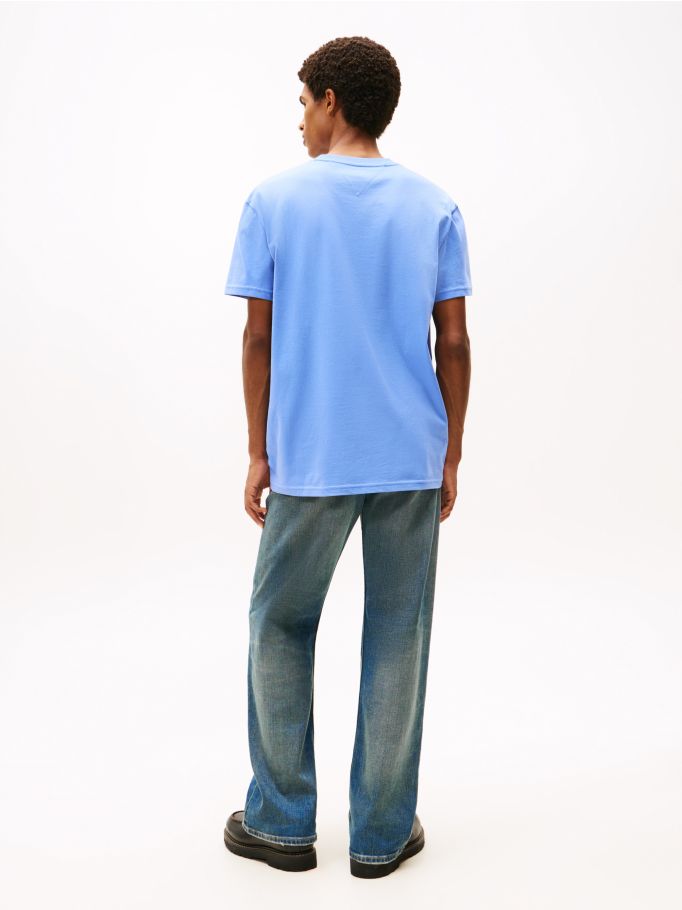 Blue Logo Stamp Tee | Tommy Hilfiger