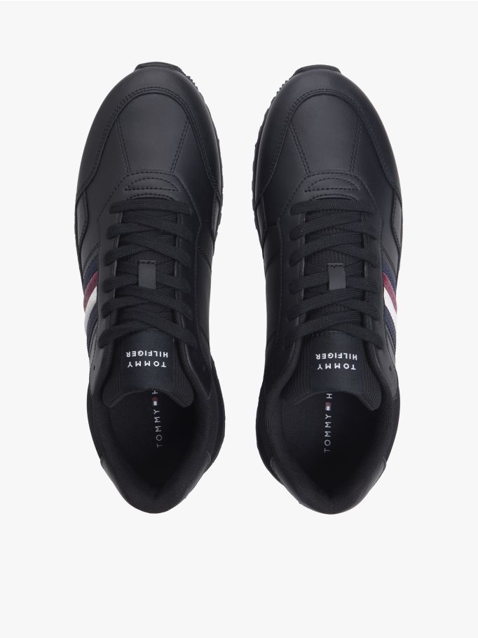 Minimal Signature Tape Cleat Trainers With | Tommy Hilfiger