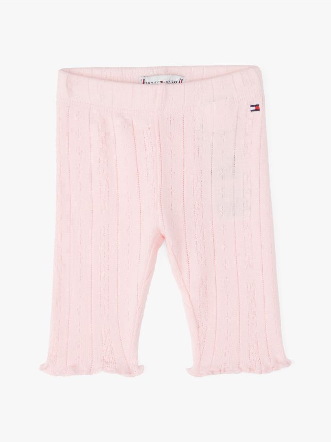 Pointelle Knit Slim Leggings | Precious Pink | Tommy Hilfiger