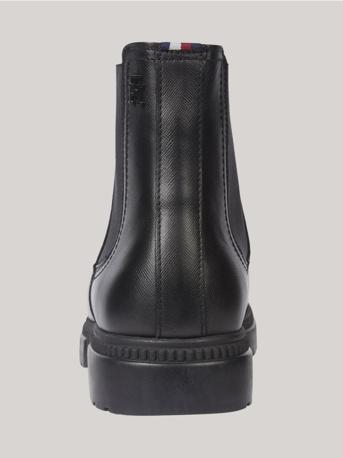 Monogram Detail Chelsea Boots | Tommy Hilfiger