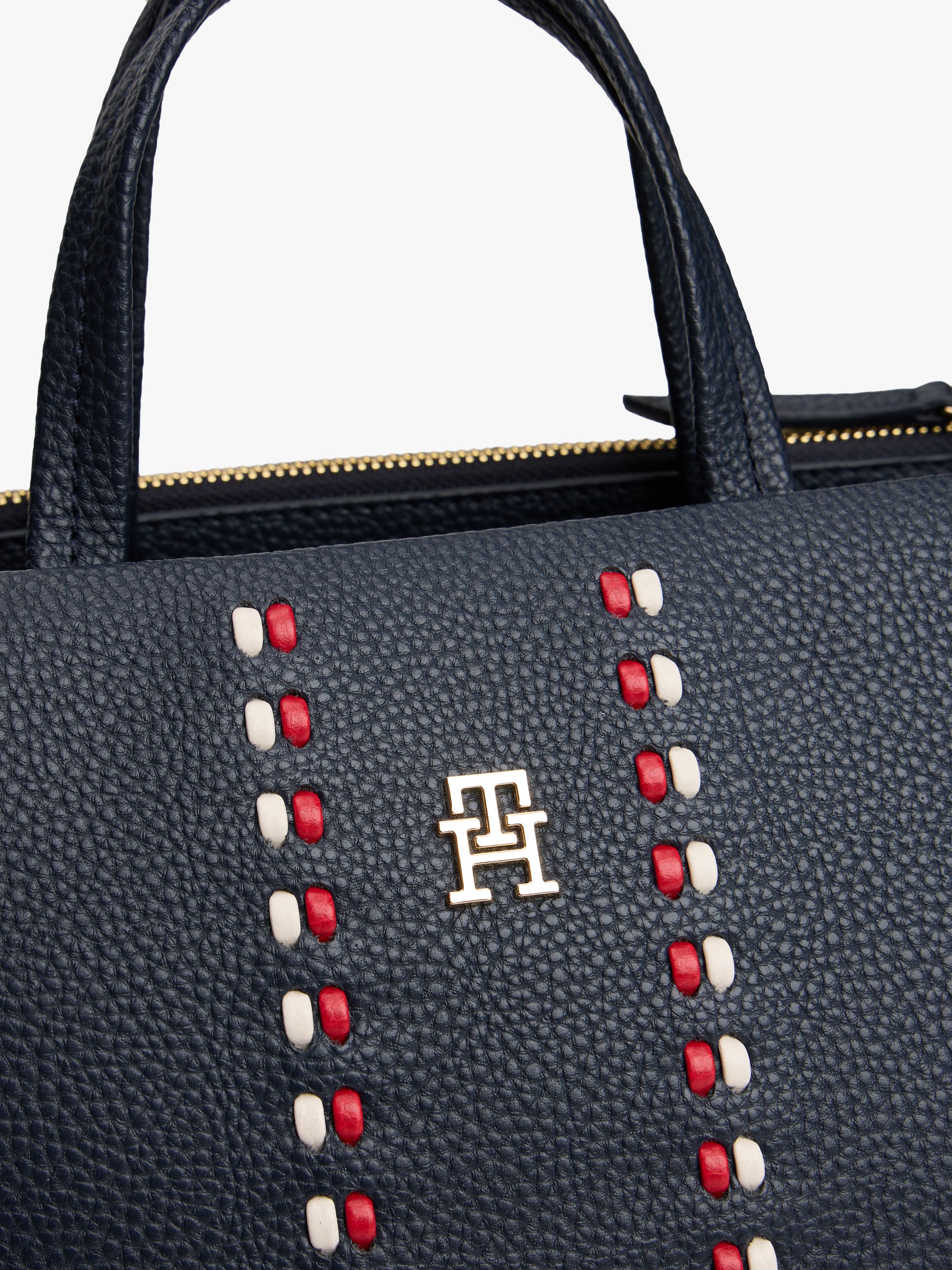 Signature Tape Satchel Soft Cream | Tommy Hilfiger