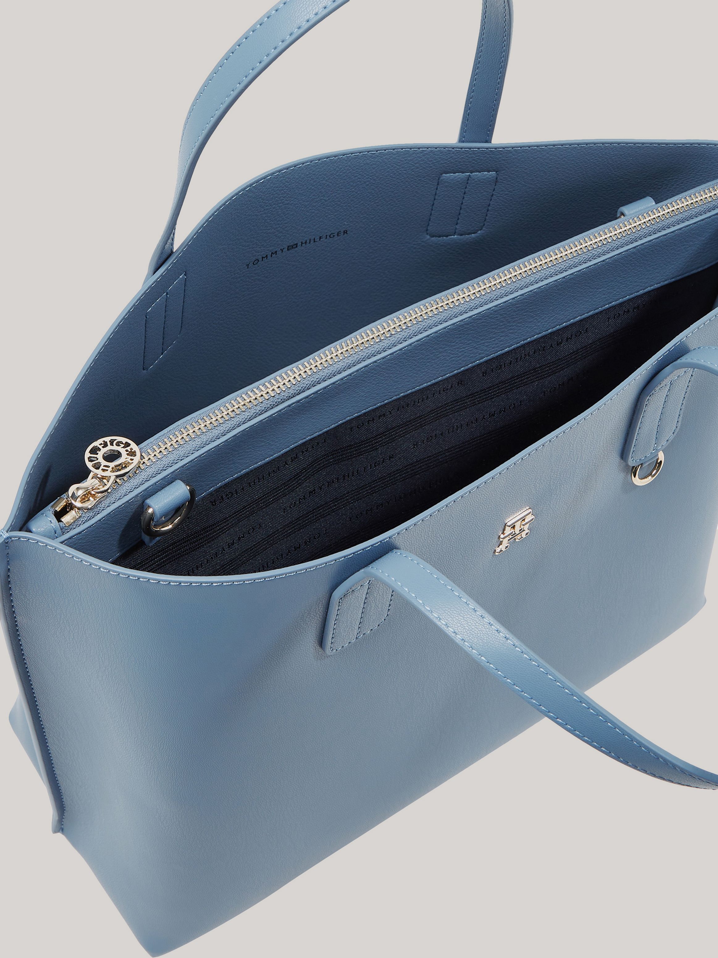 TH Monogram Repeat Logo Strap Satchel | Tommy Hilfiger